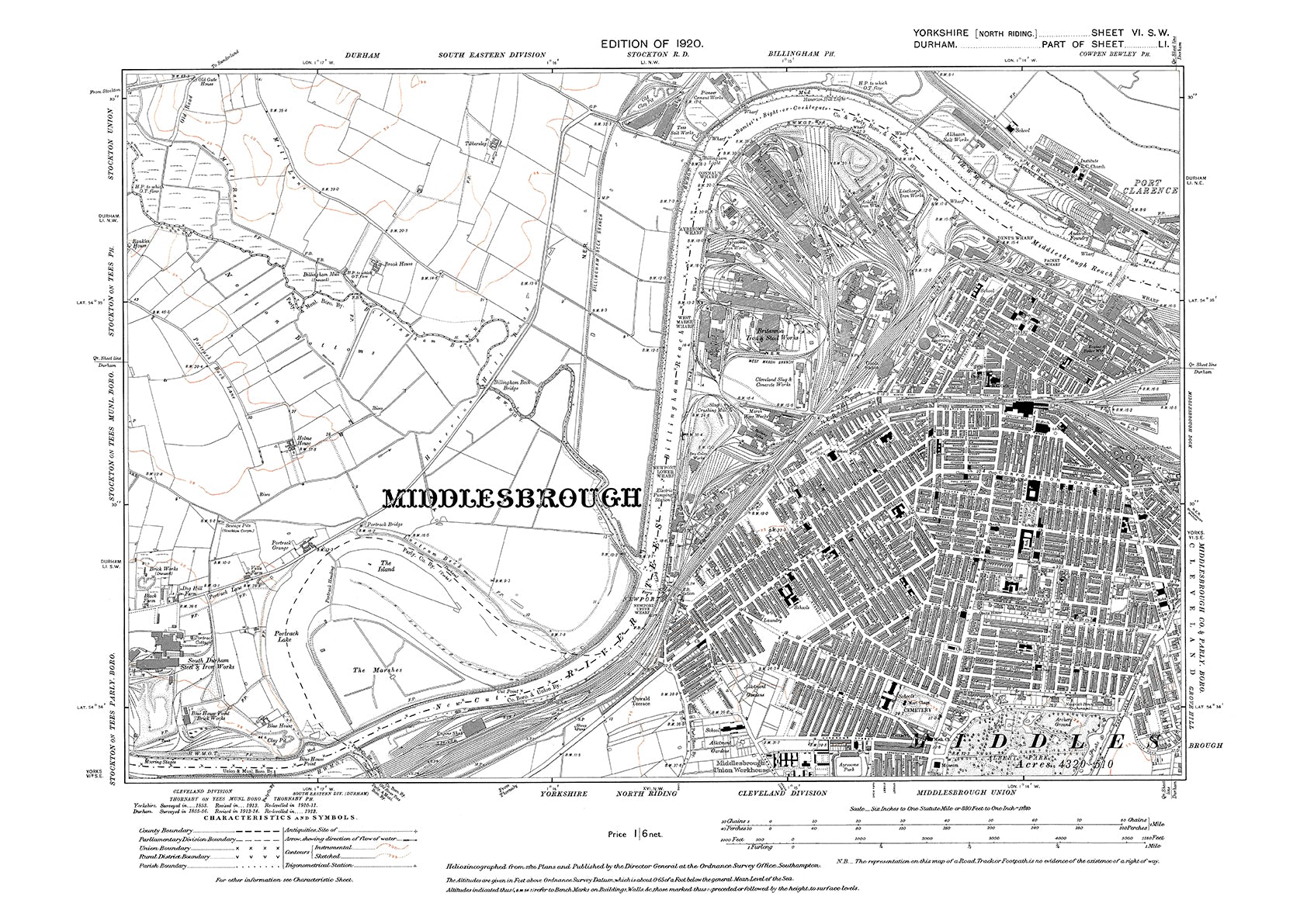 Yorkshire - Old Ordnance Survey maps, 1:10560 scale (6inch to the mile ...