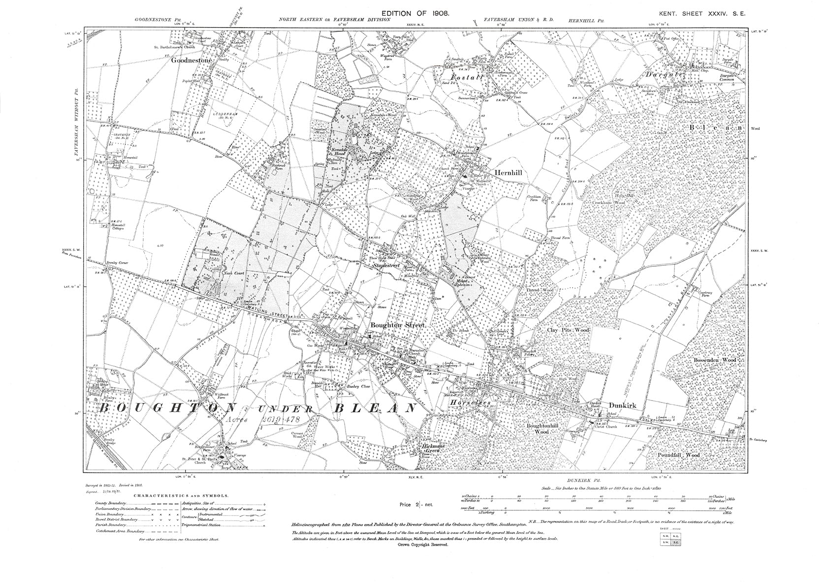 Boughton Street, Hern Hill, Dunkirk, Boughton under Blean, Goodnestone ...