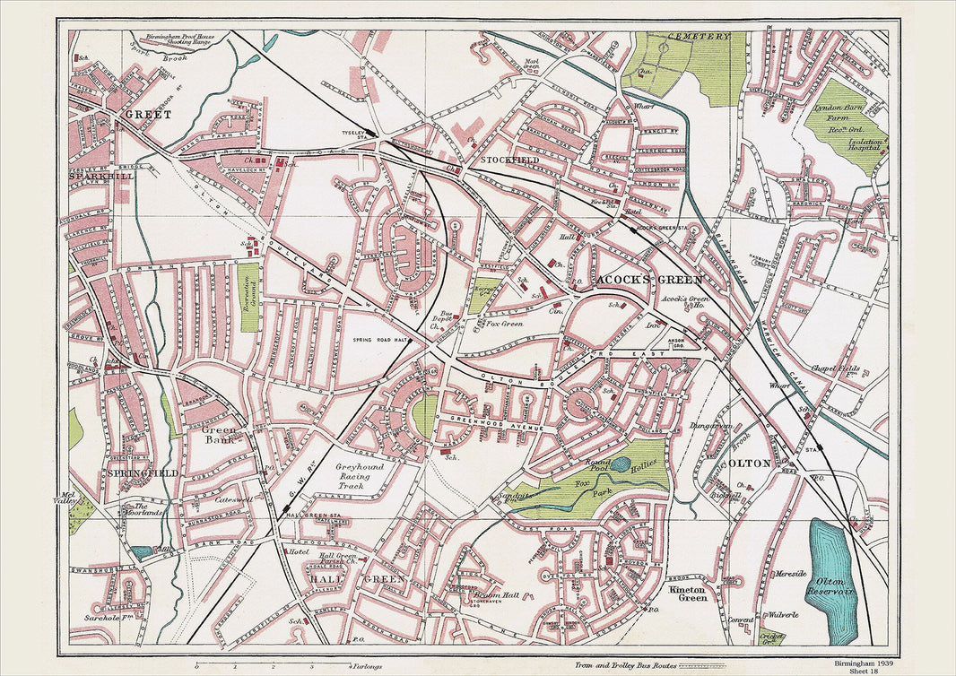 Birmingham in 1939 – Old Map Downloads